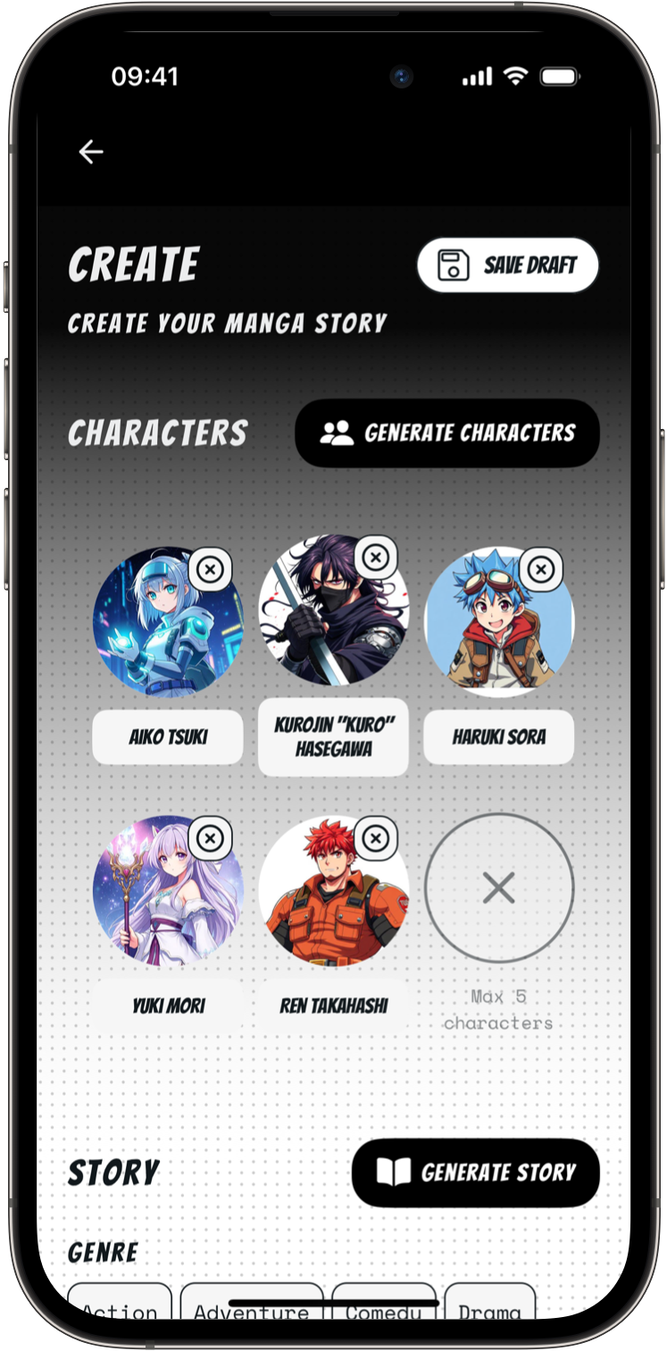 Manga AI: Create & Read Manga with AI